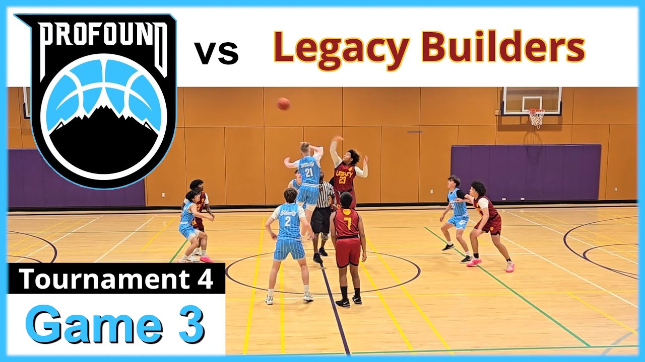 ProFound vs Legacy Builders | 5/12/2023 | Tournament 4 - Game 3 - YouTube