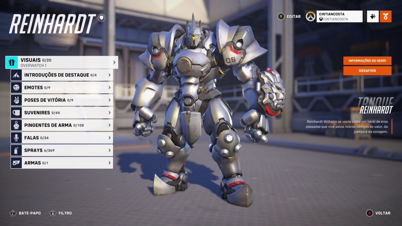 REINHARDT OVERWATCH 2 l PRIME GAMING ♡ ♥ - YouTube