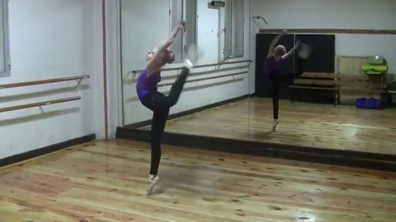 How to do Fouette Turns, Chainese , Deboules /pointe training - YouTube