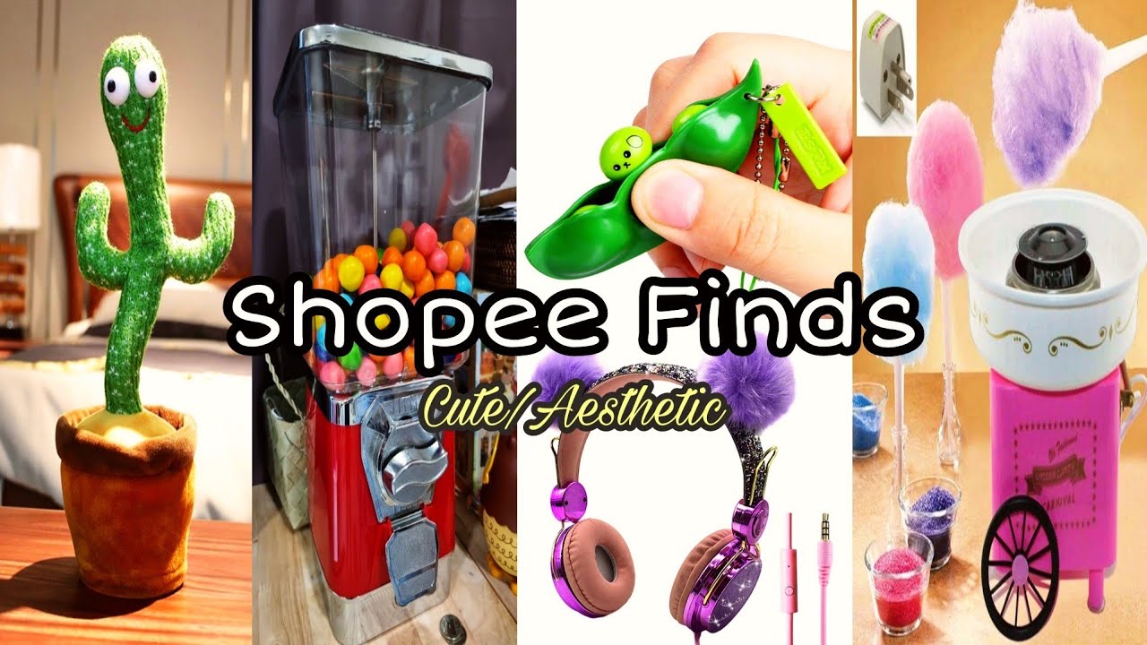 Cute | Aesthetic Shopee Finds.💙 - YouTube
