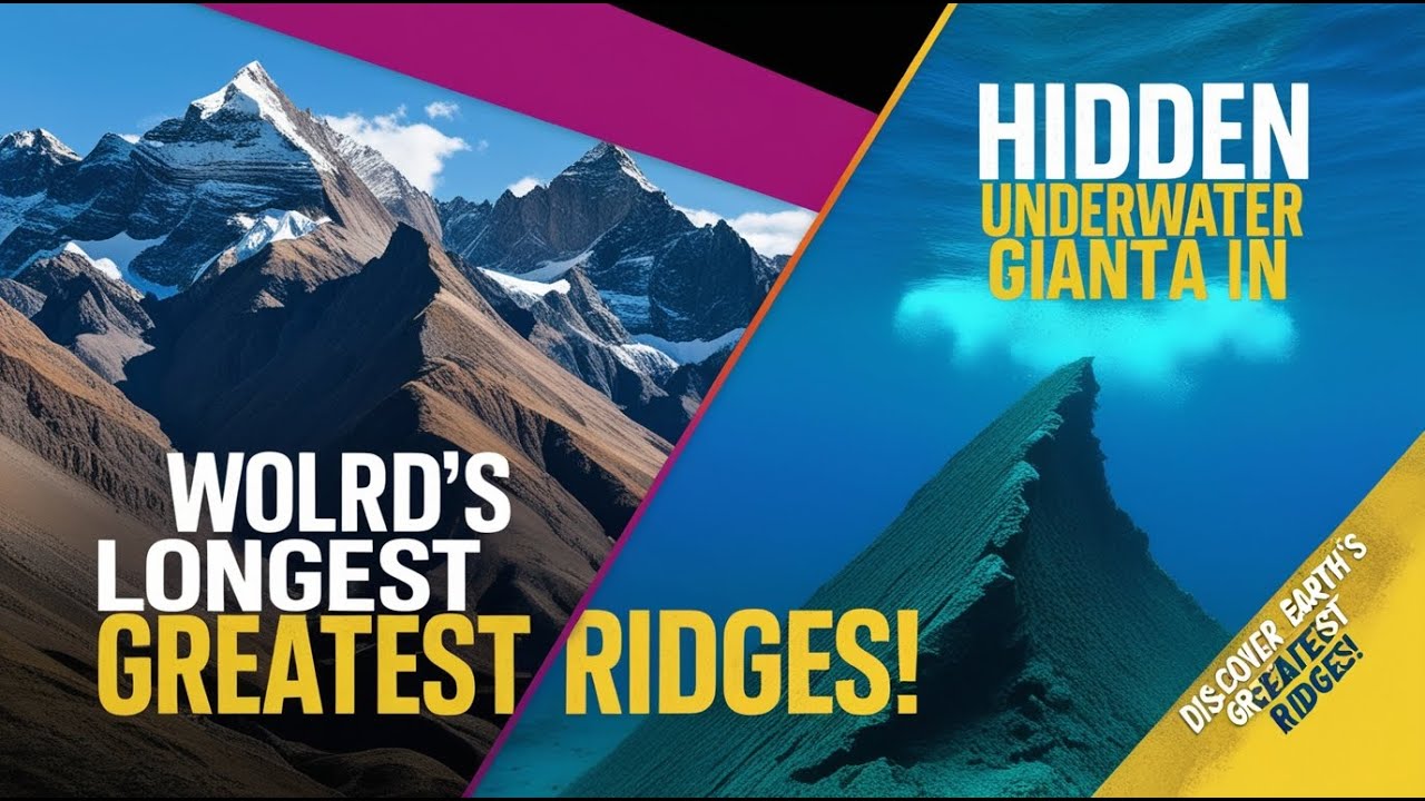 Uncovering Earth's Hidden Giants: The Longest Mountain Ranges on Land ...