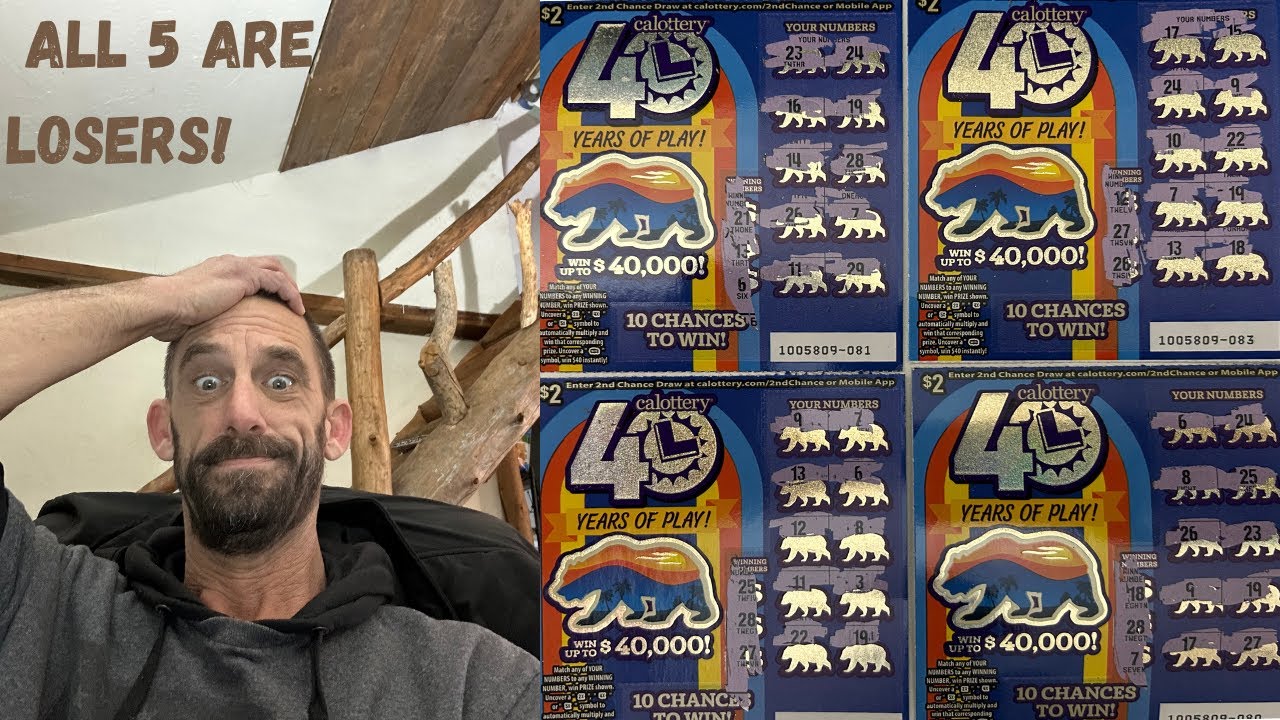 Scratch Ticket 5 In A Row And All 5 Are Losers! #scratchoff #lottery # ...