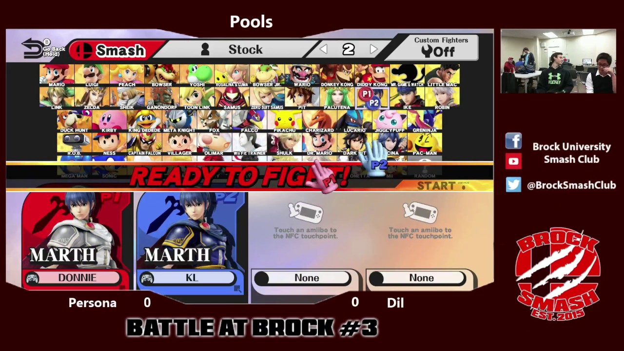 B@B3 - Dil (W.Marth) Vs. Persona (B.Marth) - Pools - YouTube