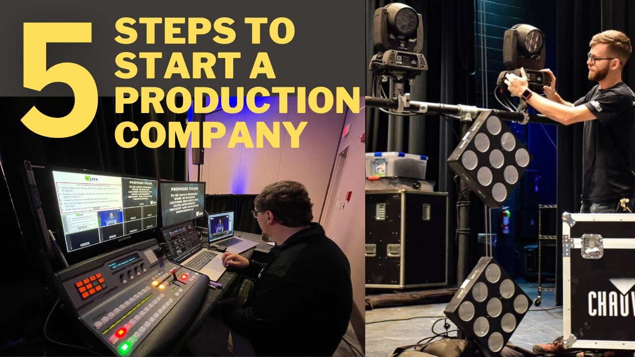 Five steps on starting a production company - YouTube