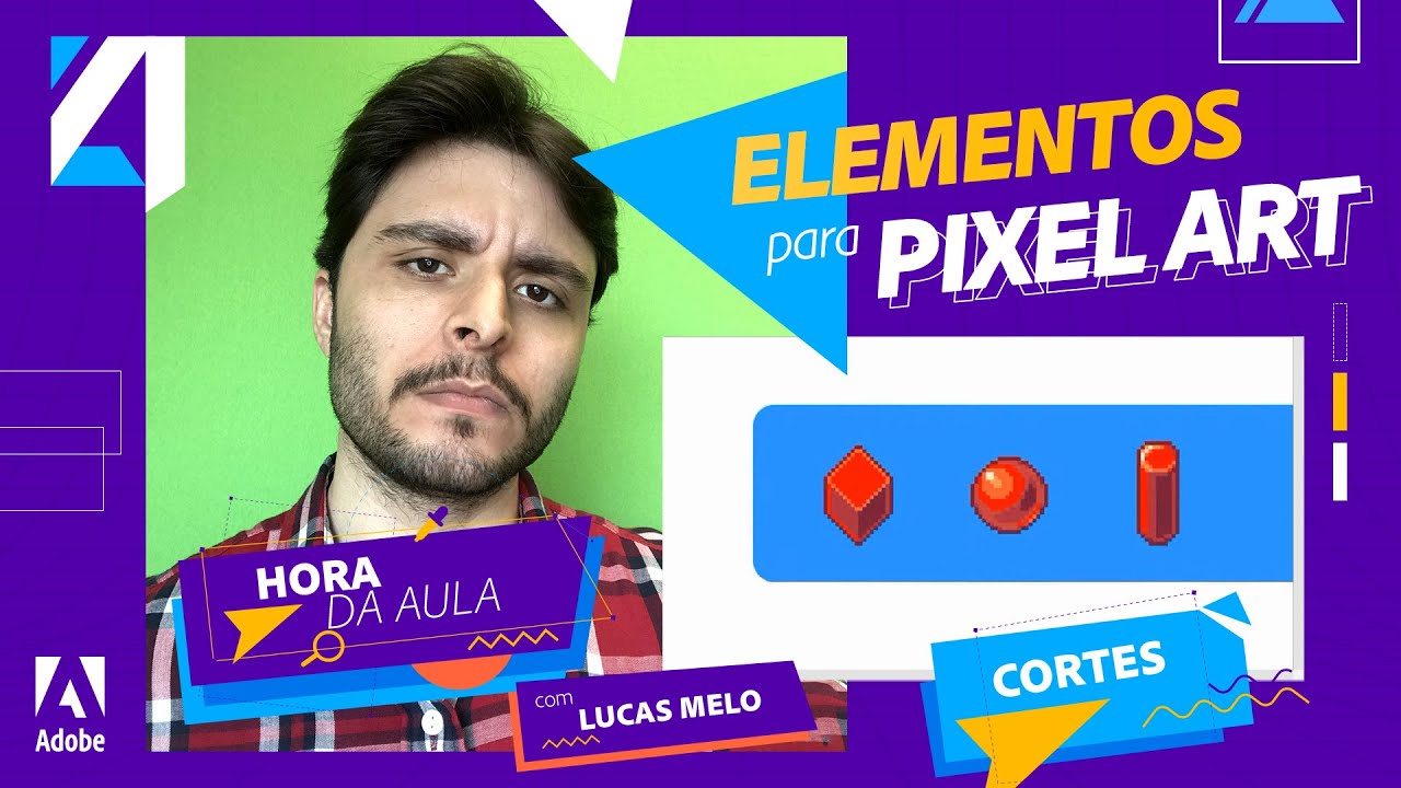 PIXEL ART: APRENDA ANTI-ALIASING E DITHERING com LUCAS MELO | CORTES DO ...