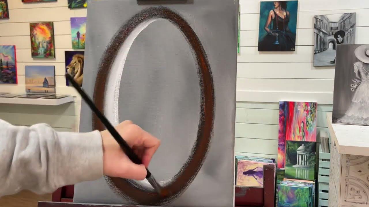 How To Paint: “Mystery World” ~ acrylic painting tutorial | full length ...