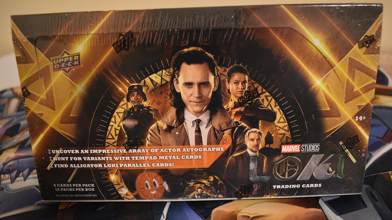 The Search For An Autograph - Upper Deck Loki Hobby Box - YouTube