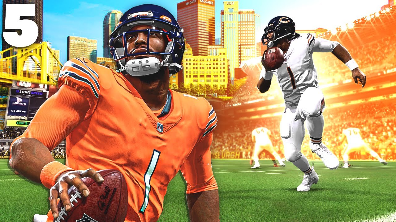 The NEW QB has Lamar Jackson speed...Chicago Bears Franchise 5 - YouTube