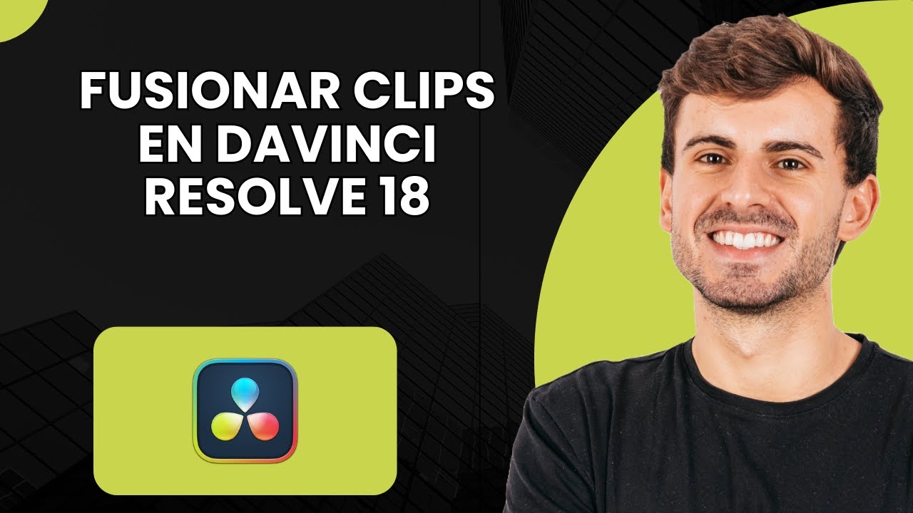 Cómo combinar clips en DaVinci Resolve 18 - YouTube