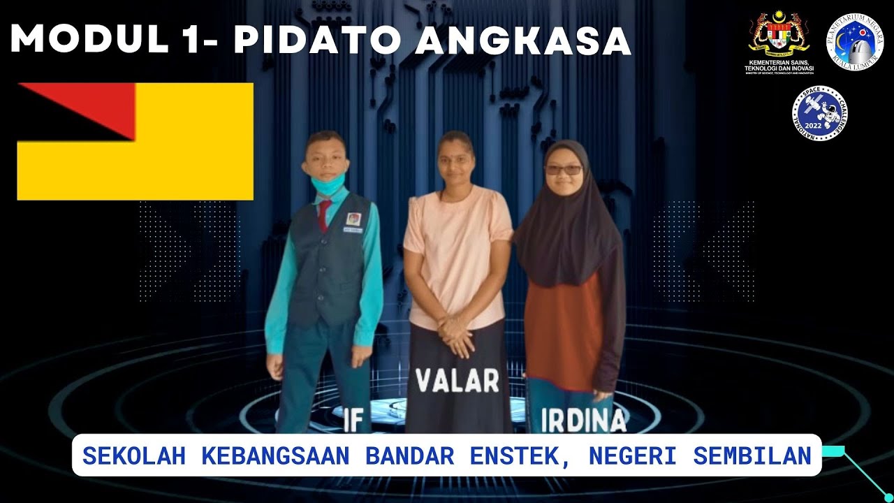 NEGERI SEMBILAN - SK Bandar Enstek - Pidato Angkasa NSC2022 - YouTube