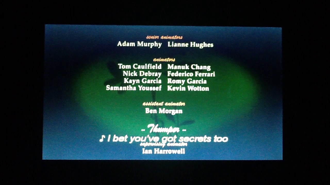 BAMBI II(2006) UK END CREDITS - YouTube