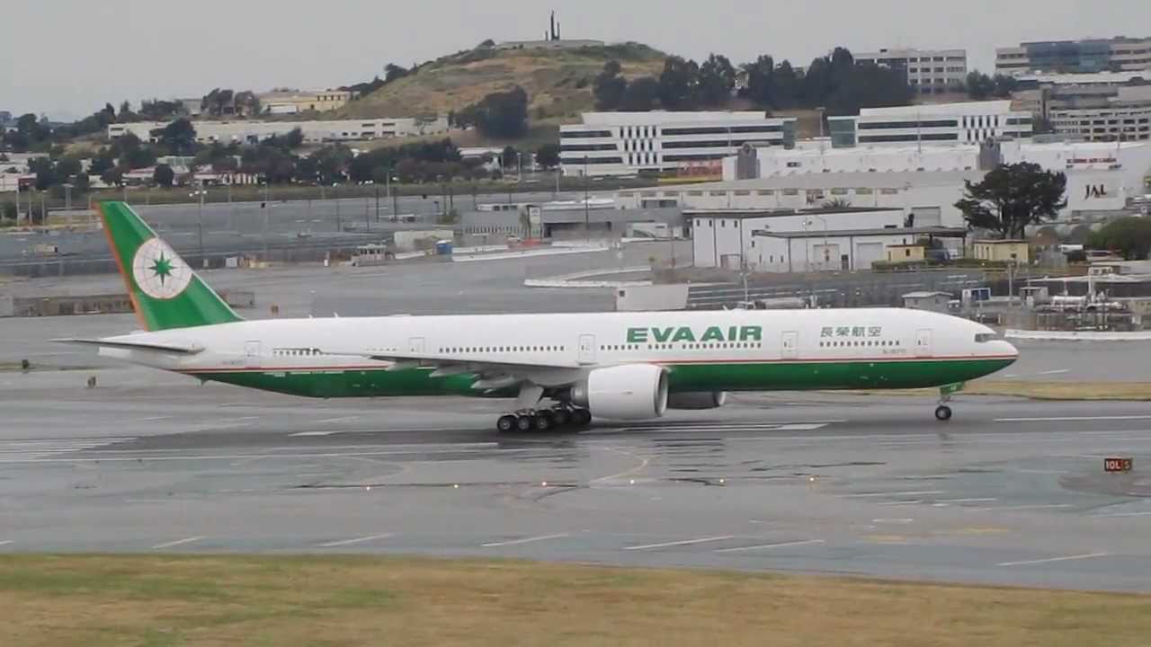 SFO Plane Spotting: Runway 10 Takeoffs, Rainy Day - YouTube