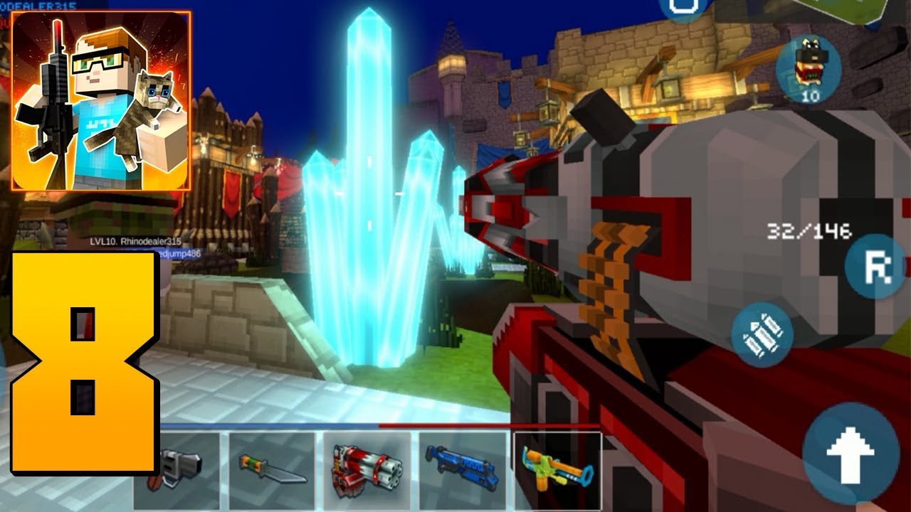 Mad GunZ - Gameplay Walkthrough Part 8 - Minigun Glove (ANDROID) - YouTube