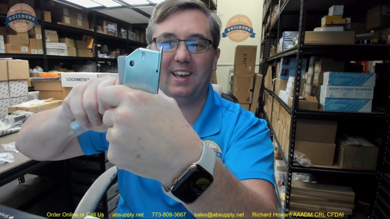 Adams Rite Company 4570 01 130 4570 Icu Latch Operator - YouTube