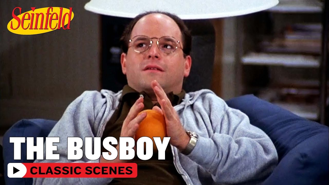 George Thinks He's Being Stalked | The Busboy | Seinfeld - YouTube