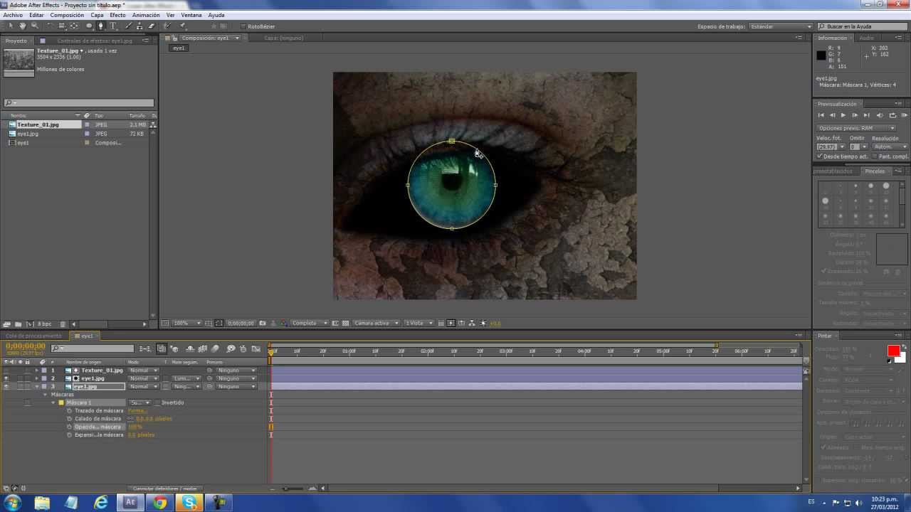 Tutorial Ojos Diabólicos en After Effects - YouTube