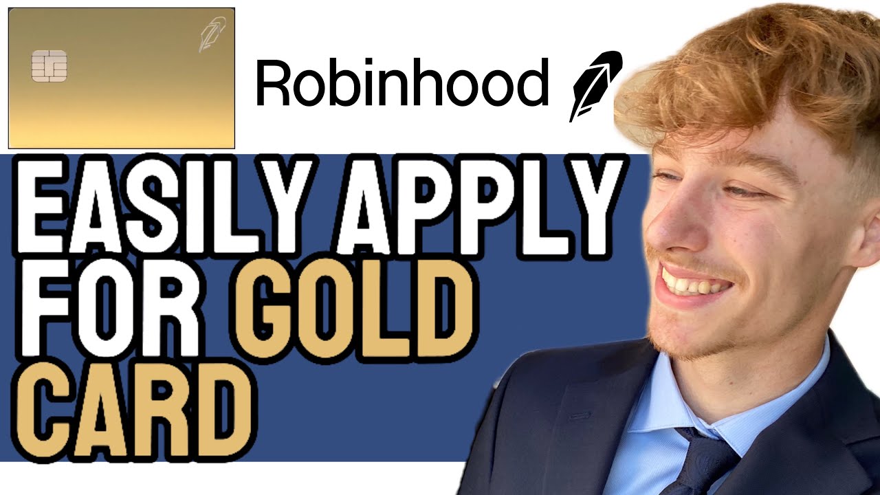 How to Easily Apply for the Robinhood Gold Finance Card! 2024 (Quick ...