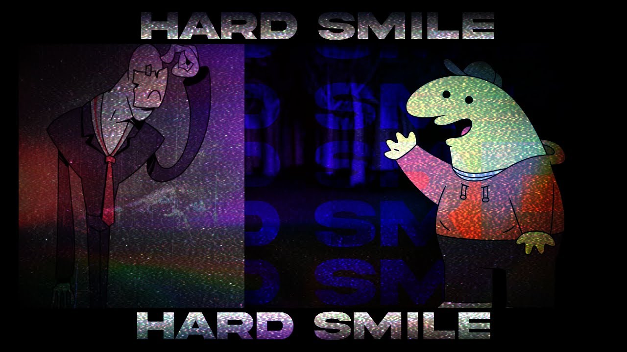 Friday Night Funkin' Hard Smile Blam'd (Smiling Friend, Slenderman,FNF ...