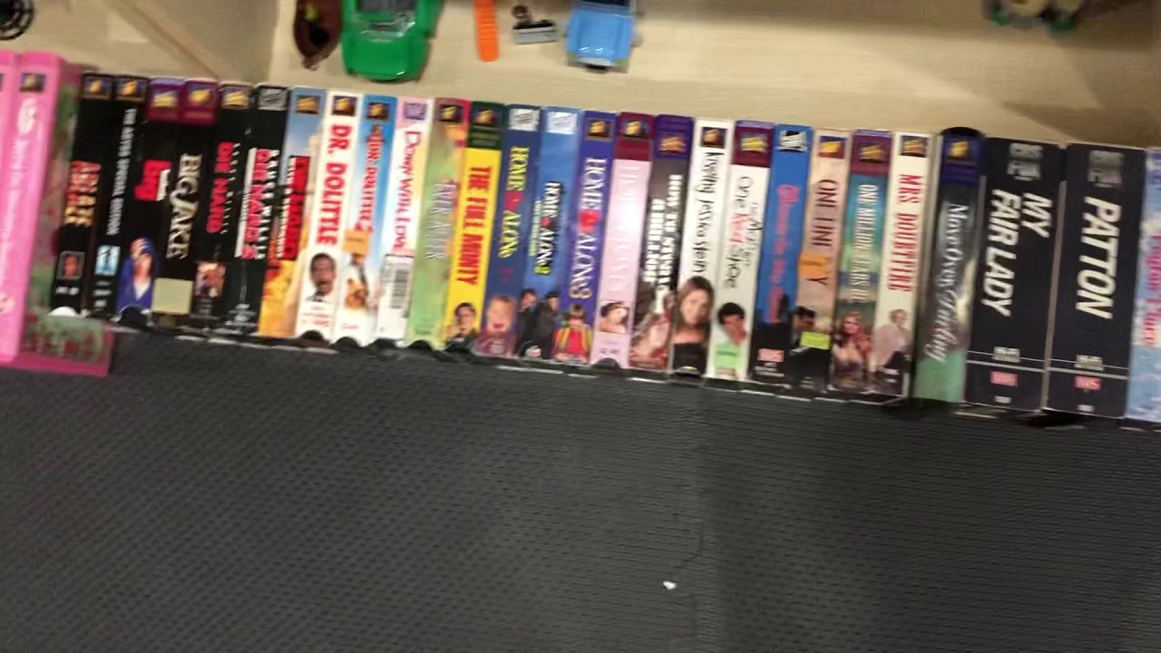 My 20th Century Studios VHS Collection - YouTube