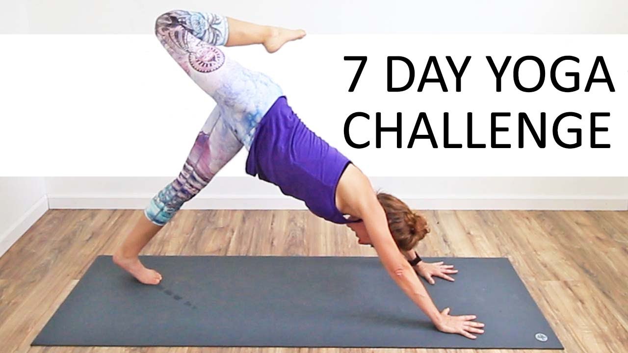 Sign Up for a 7 day Yoga Challenge - Build Your Home Yoga Practice in 1 ...