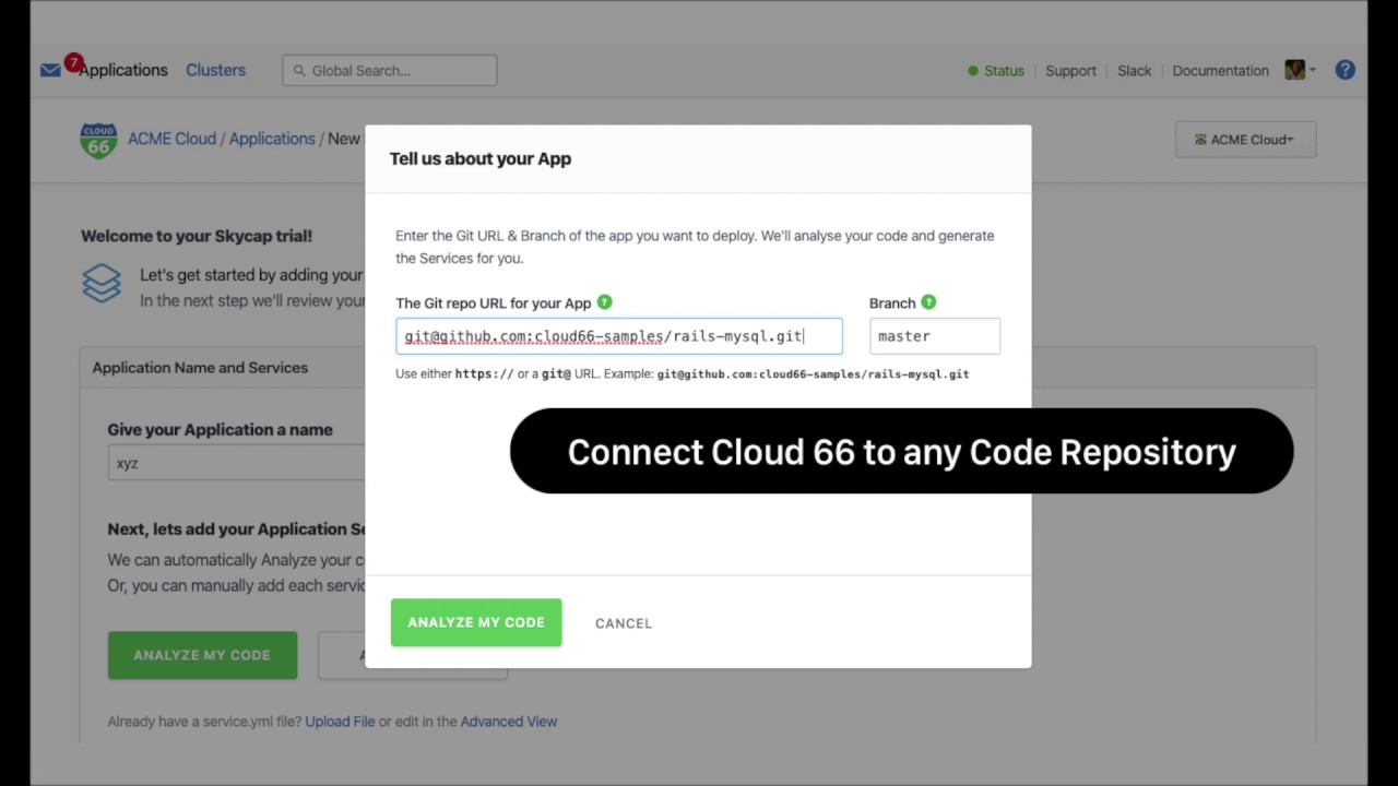 Cloud 66 Skycap Dashboard Overview - YouTube