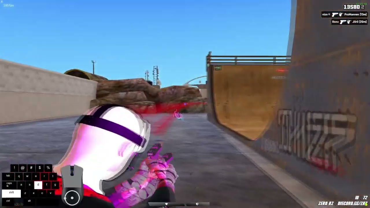 FiveM | 1v1 ramp arena | Keyboard cam - YouTube