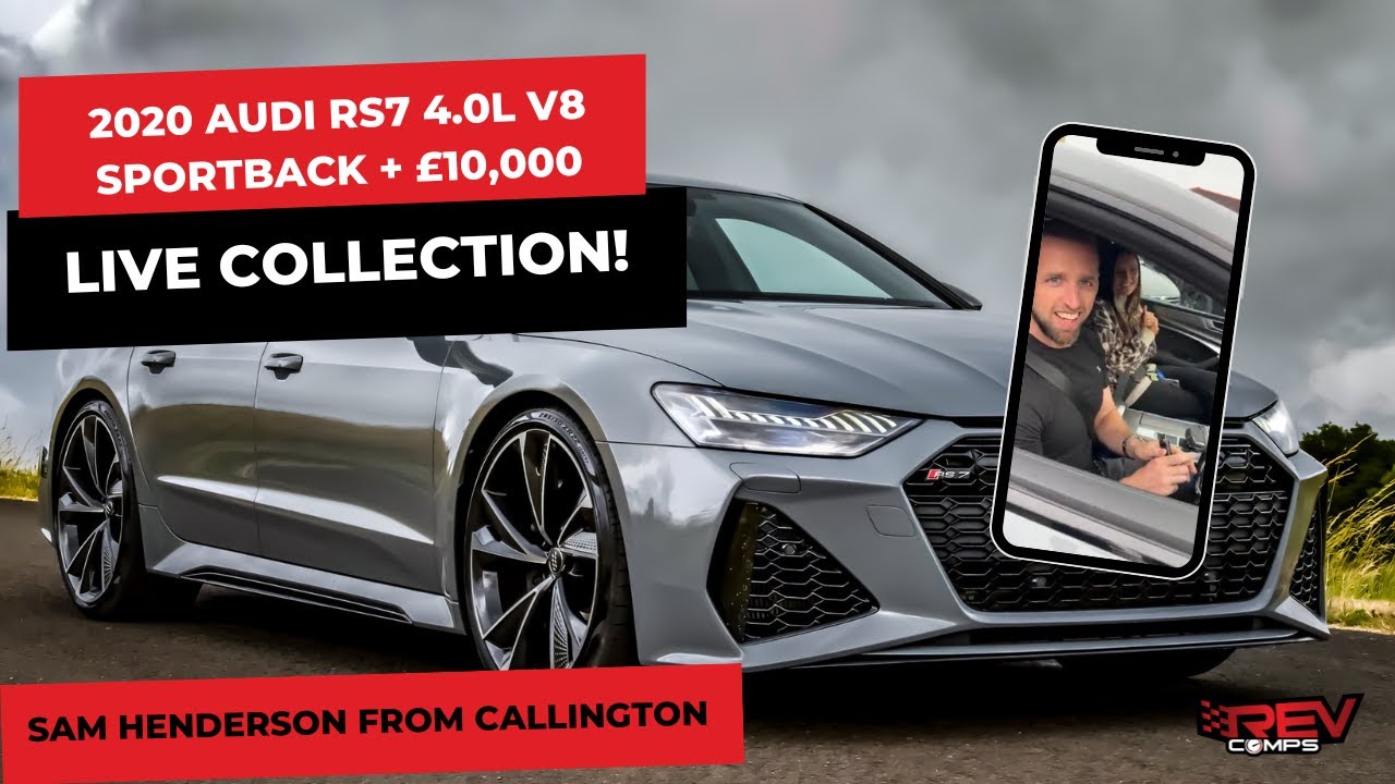 SAM HENDERSON'S LIVE COLLECTION 🔥 2020 AUDI RS7 4.0L V8 SPORTBACK + £ ...