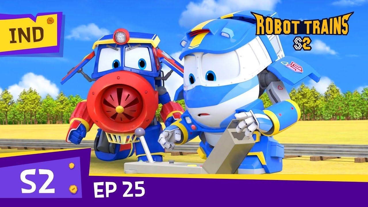 Robot Trains S2 | #25 | Oh Tidak! Alf Terperangkap! | pari episode ...