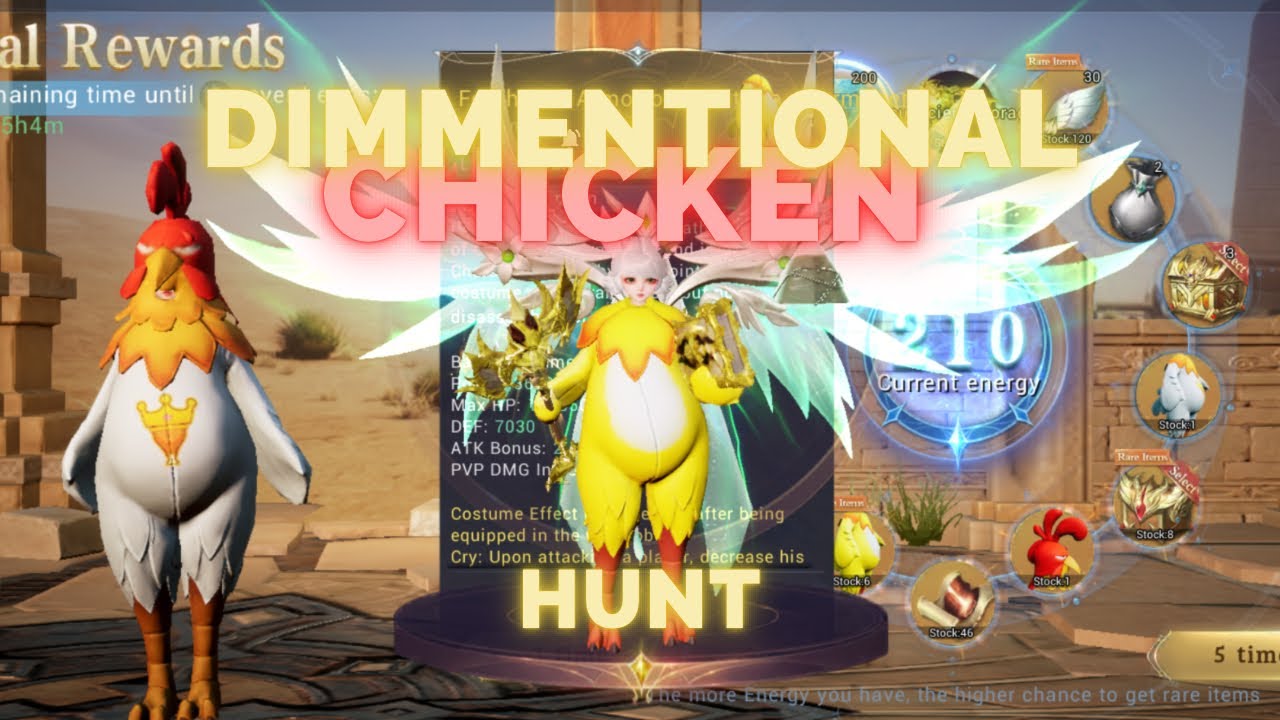 Dimensional Chicken Hunt - Mu Origin 3 - YouTube