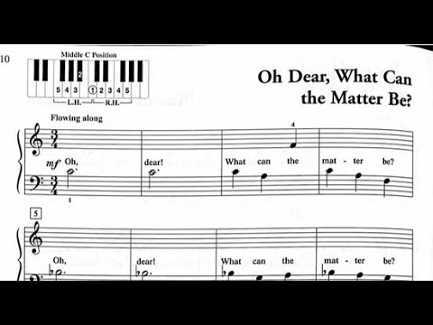 Faber Playtime - Favorites - pg. 10-11 - Oh Dear, What Can The Matter ...