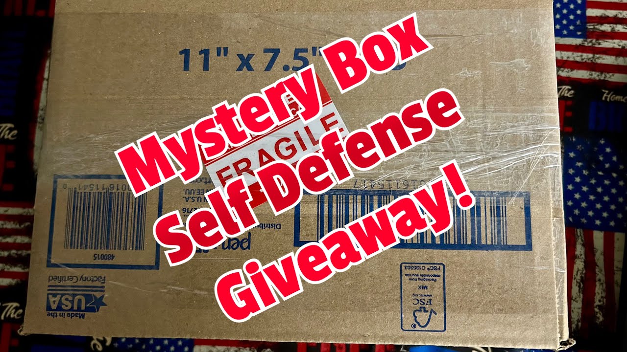 Mystery Self Defense Box Giveaway! Johnny BB Gunner 👍🇺🇸#usa #kindness # ...