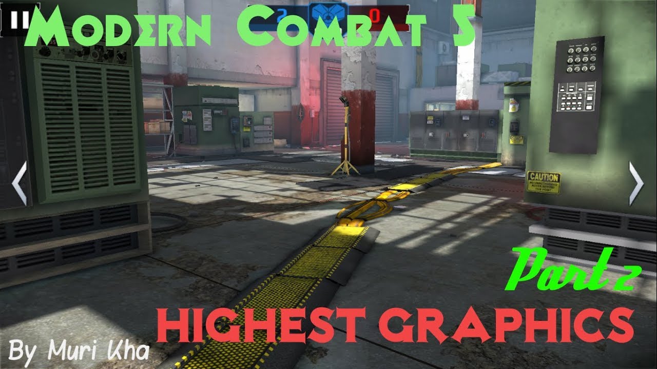 Modern Combat 5 at Highest Graphics - YouTube