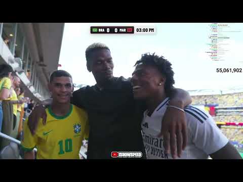 iShowSpeed Meets Paul Pogba At The World Cup 🤯🇫🇷