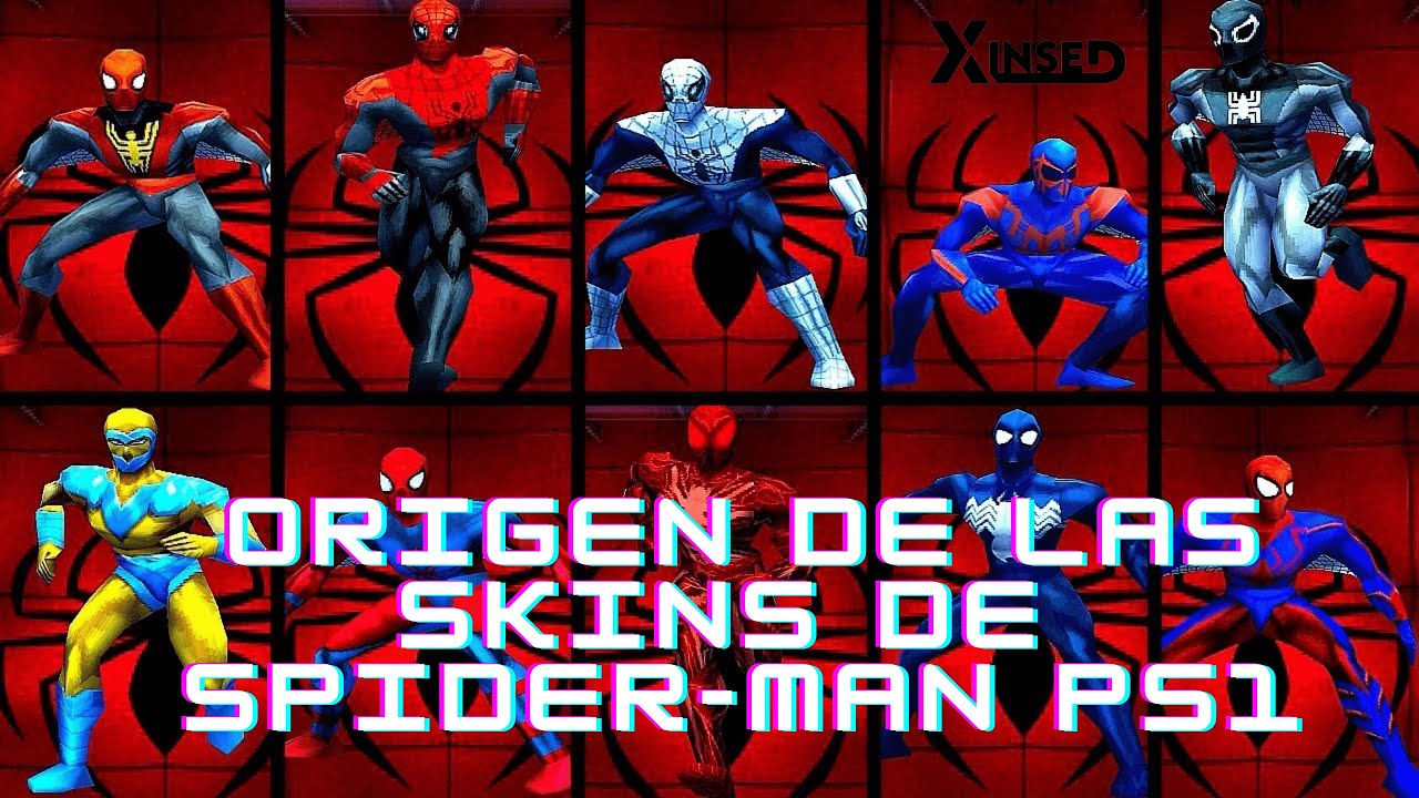 Origen de los Trajes de Spider-man PS1 - YouTube