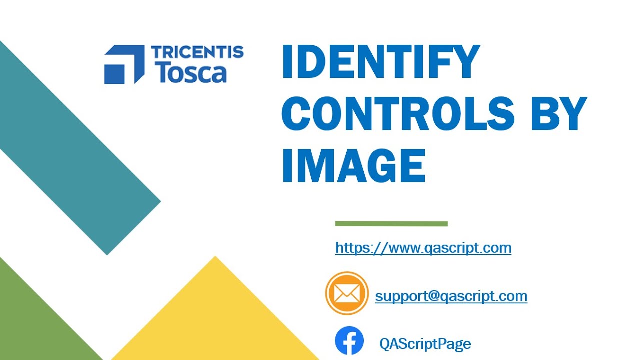 Tosca Tutorial | Lesson 7 - Identify Controls By Image | Image Based ...