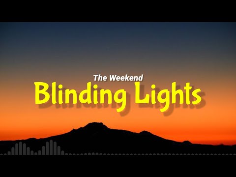 The Weekend - Blinding Lights (Lyrics) - YouTube
