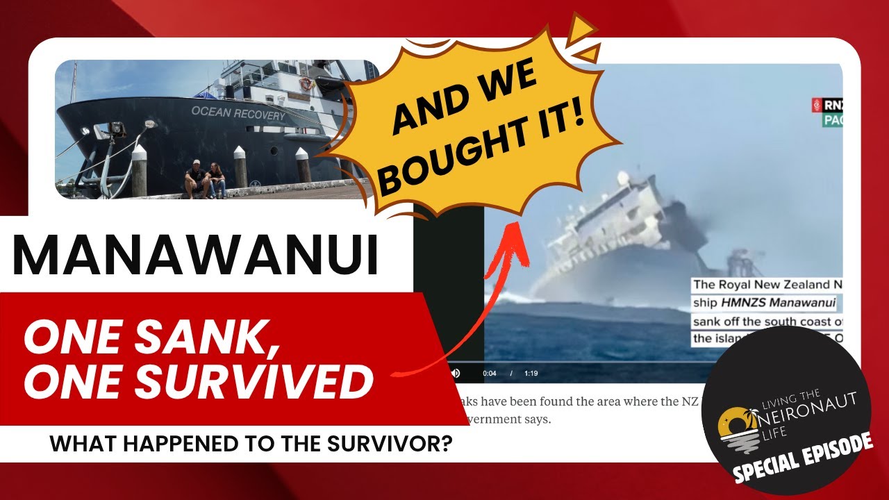 Did We Save the Last MANAWANUI? | The ex NZ Navy Ship & Our Hybrid ...