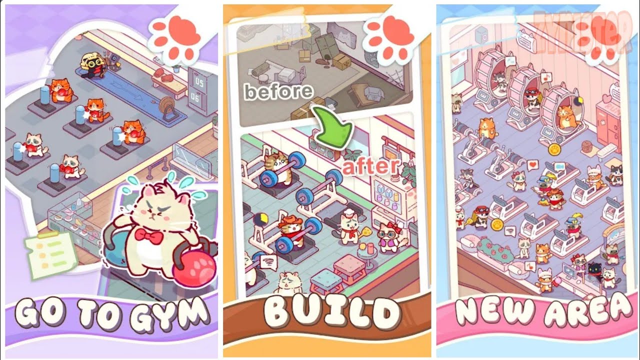Kitty Gym: Idle Cat Games (Early Access) - YouTube