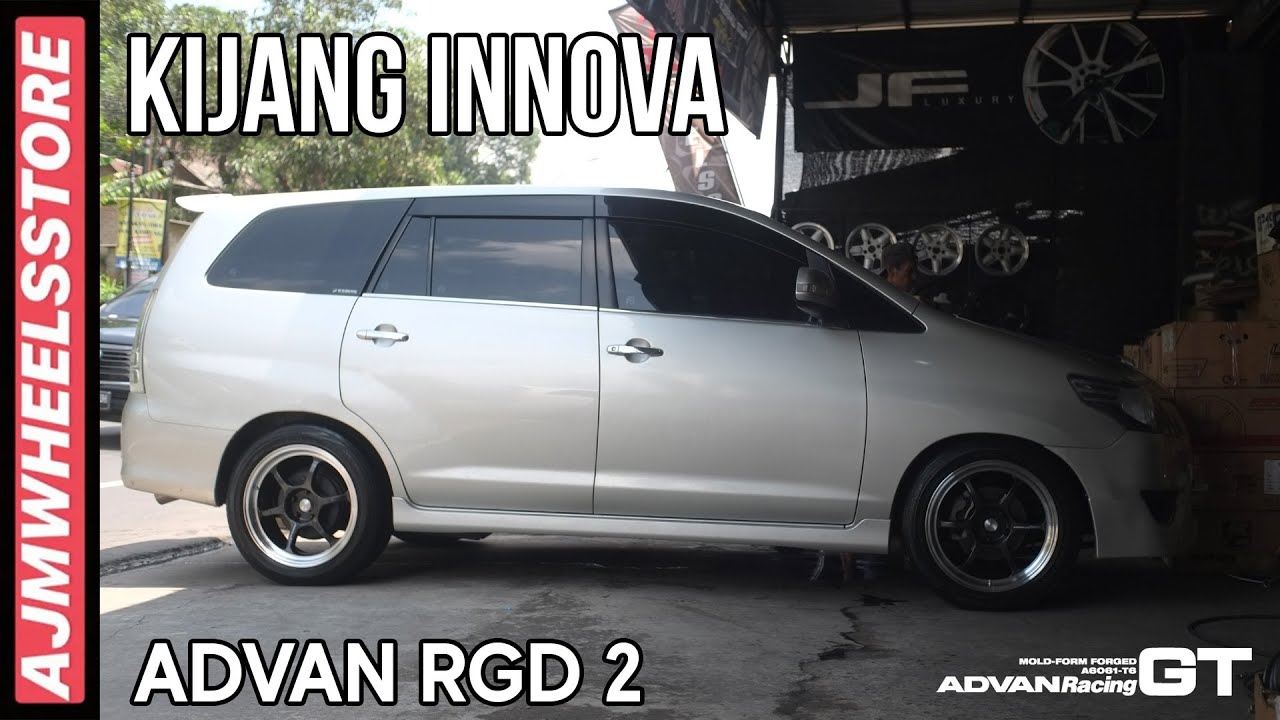 MODIFIKASI KIJANG INNOVA VELG ADVAN RG-D2 // AJMWHEELSSTORE - YouTube