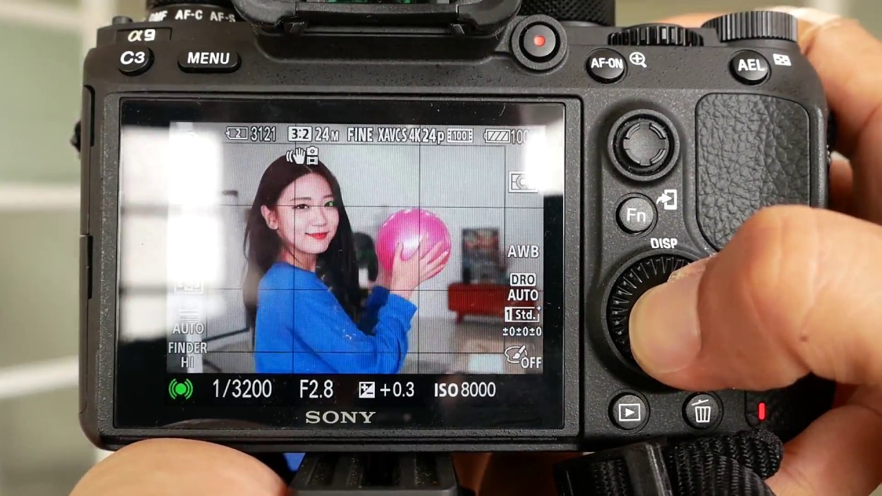 Sony A9 AFC Conti Shot Face+Eye - YouTube