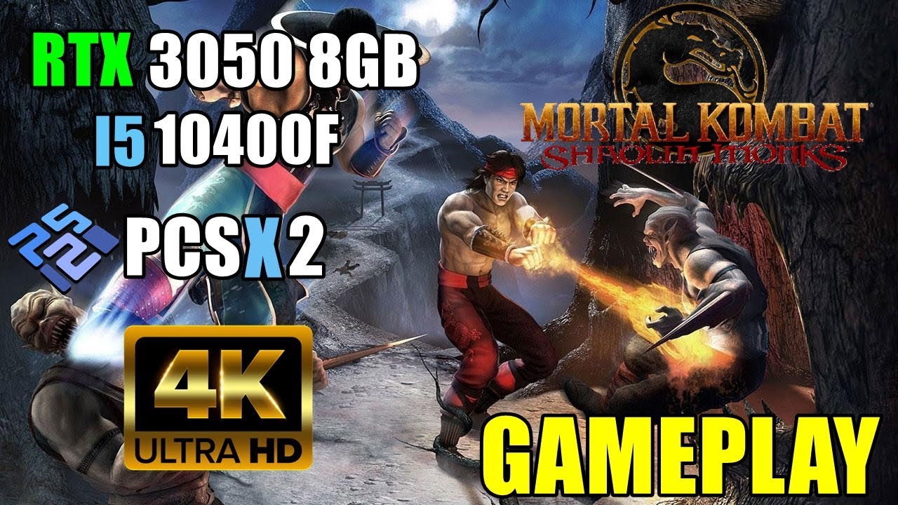 Mortal Kombat Shaolin Monks PCSX2 1.6.0 + Shaders | RTX 3050 8GB + I5 ...