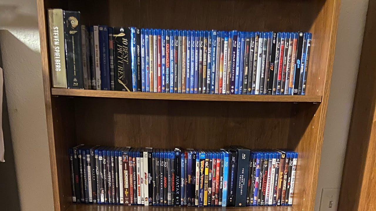 My Entire Blu-ray Collection: 1st shelf - YouTube