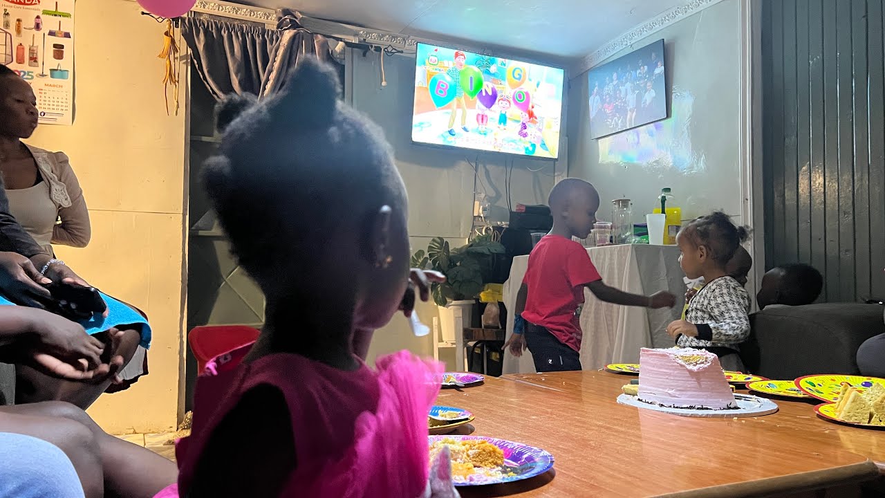 Watch how we celebrate Jasmines birthday party 🎉 in kenya East Africa ...