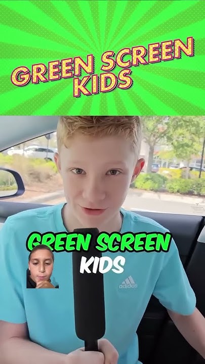 Green screen kids - YouTube