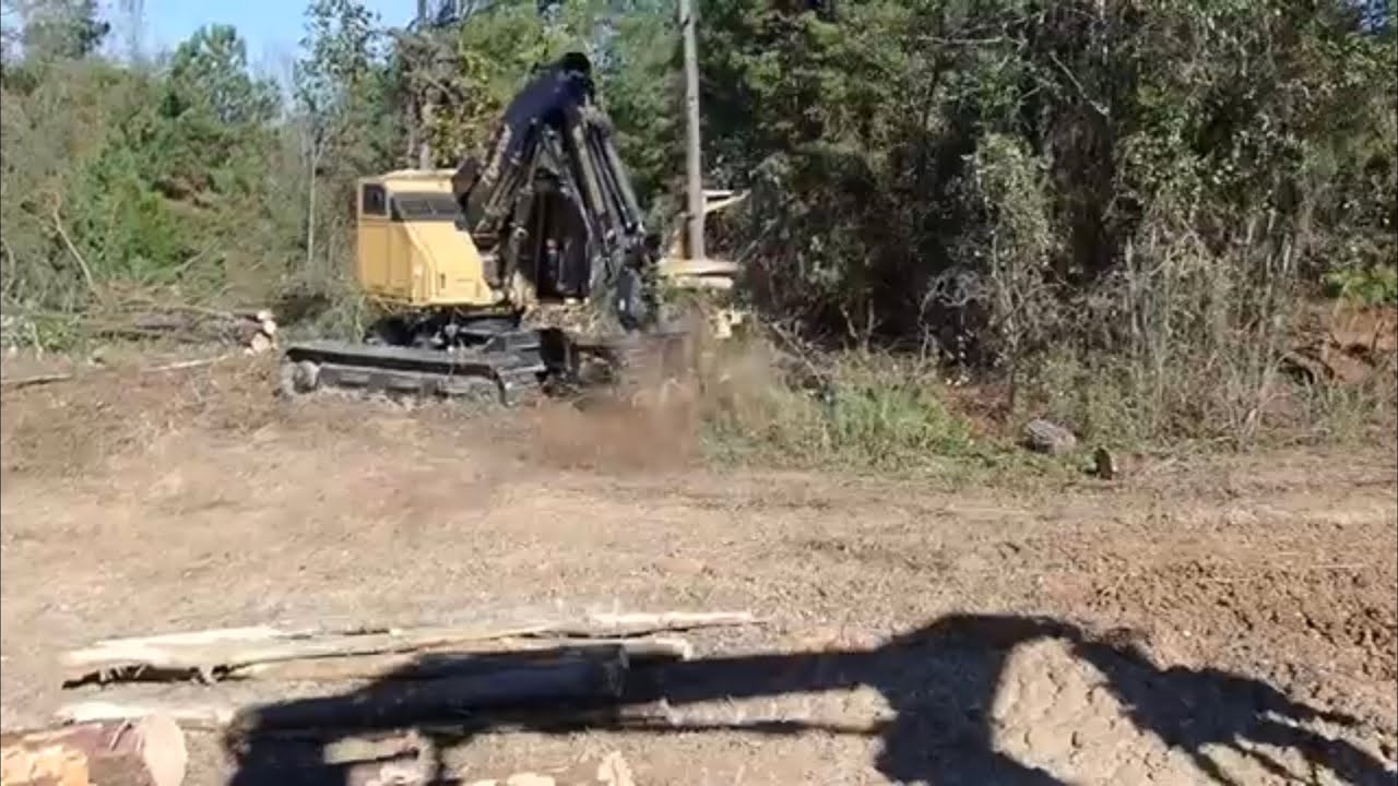 New Tigercat LX830D tree cutter and a huge Q & A session at the end ...