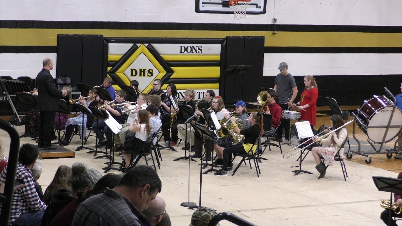 Christmas Band Concert 2019 - YouTube