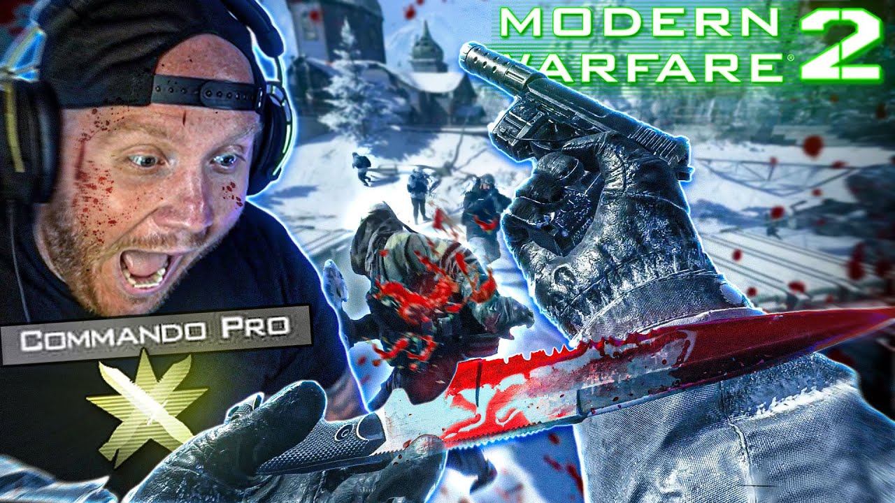 COMMANDO PRO IN MW2 - YouTube
