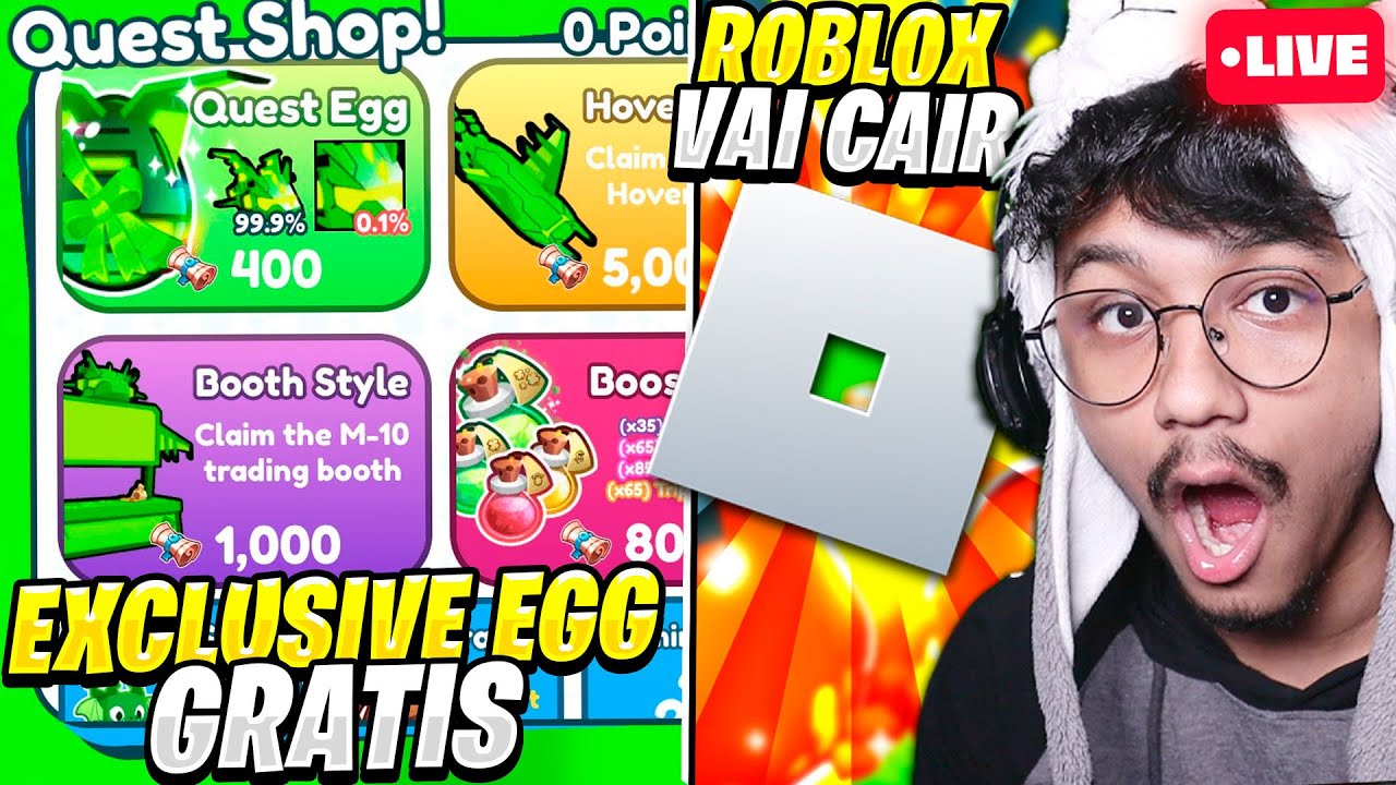 EXCLUSIVE EGG GRATIS com HUGE e HOVERBOARD! SHOP GRATIS de PONTOS no ...