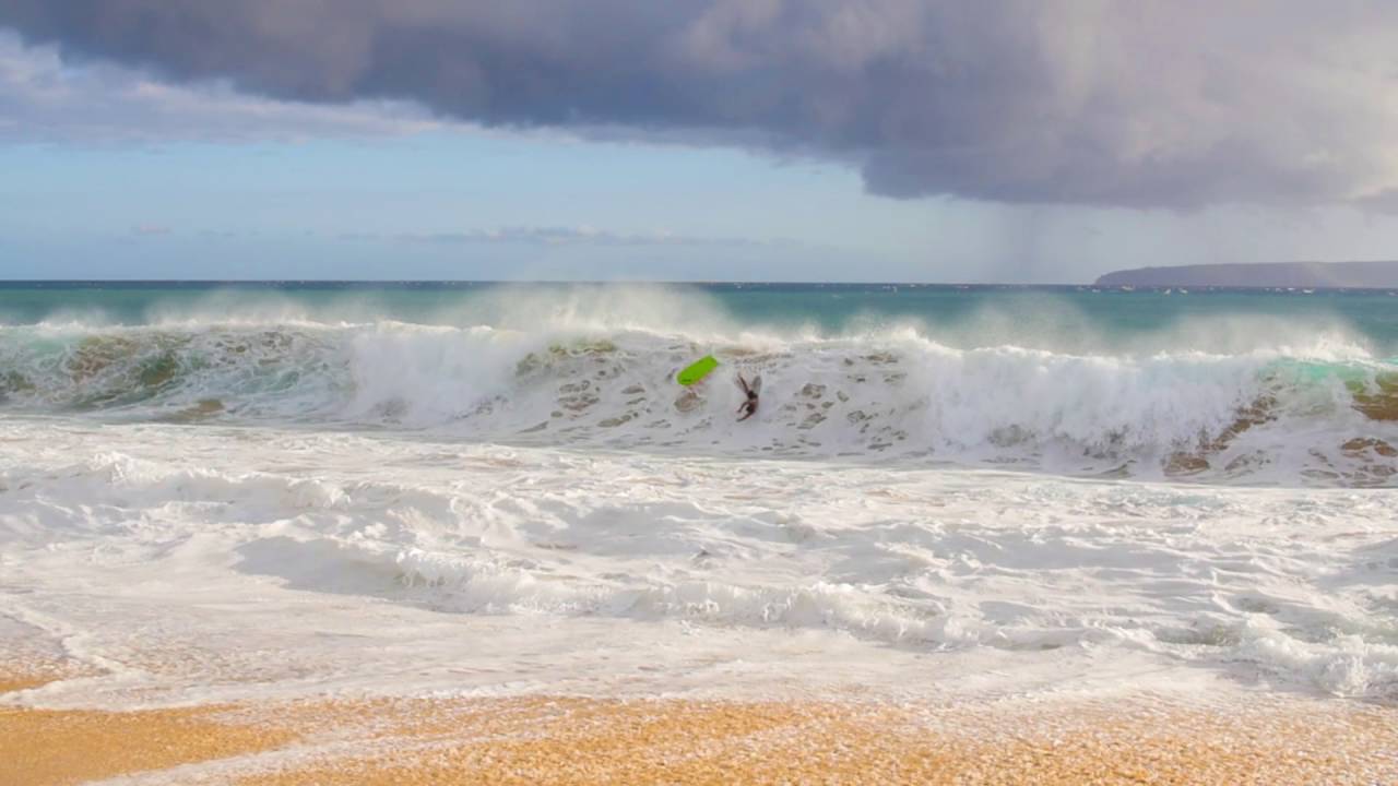 Big Beach JUNE 2016 Huge swell - YouTube