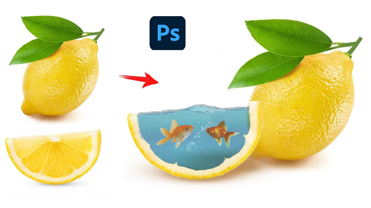 Photoshop Tutorial | Photo Manipulation | Water Splash in Fish!! - YouTube